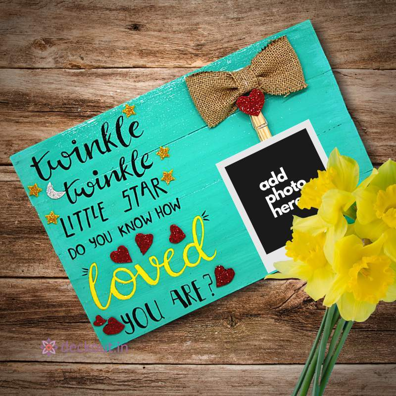 Twinkle Twinkle Photo Plate – deckout.in